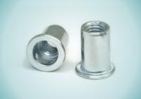China M6 M8 Flat Head Rivet Nuts And Studs Not Ribbed Heavy Duty SUS304 for sale