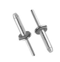 China Aluminum Waterproof Lantern Pop Blind Rivet DIN7337 4.8mm to 7.7mm Tri Fold Bulb Rivet for sale