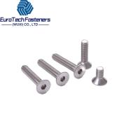 China 304 Stainless Steel DIN 7991 Countersunk Hex Socket Flat Head Screw M1-M16 Metric for sale