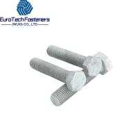 China Hot Dip Galvanized Hexagon Head Bolt DIN 933 M6 to M24 Full Thread Stainless Steel for sale