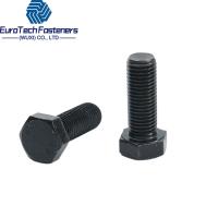 China DIN 933 Hexagon Head Full Thread Bolts M3-M42 Steel Stainless Steel Zinc Black Oxide for sale
