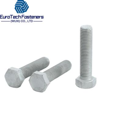China DIN 933 Hexagon Head Bolt M3-M36 Stainless Steel Grade 8.8 10.9 12.9 for sale