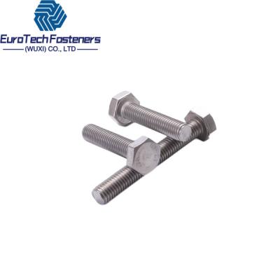 China DIN 933 Hexagon Head Screw ISO 4017 M8 x 20 M10 x 30 M6 x 20 Grade 8.8 10.9 12.9 A2-70 A4-80 for sale