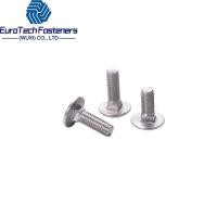 China DIN 603 Carriage Bolt Mushroom Head Square Neck A2 A4 Stainless Steel M5 M6 M8 M10 M12 M16 M20 8x20 for sale