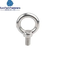 China Stainless Steel DIN 580 Lifting Eye Bolt M10 M12 M16 M20 M24 M30 M36 M42 M48 for sale