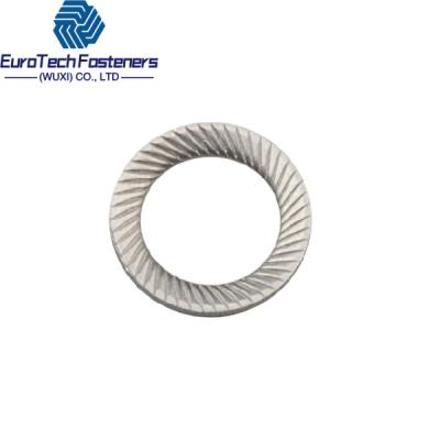 China M3 to M12 Stainless Steel Serrated Conical Spring Washer Disc DIN2092 DIN2093 DIN6796 for sale
