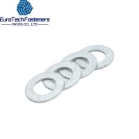 China Hot Dipped Galvanized Fender Washer DIN 125 200HV Carbon Steel M3 to M160 for sale