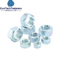 China DIN 934 Hex Nut M8 M12 M4 M6 Grade 8.8 Steel Zinc Plated Fine Thread ISO 4032 for sale