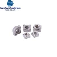 China DIN 928 Square Weld Nuts M5 M6 M8 M10 M12 M16 M20 Class 10.9 High Tensile Steel 8.8 for sale