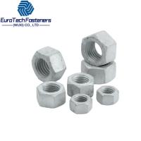 China Galvanized Hex Nut DIN 934 ISO 4032 M12x1.5 M18x1.5 Class 5 6 Stainless Steel for sale