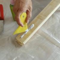 China Easy To Use Wood Protection Coating Wood Pothole Filling Paste for sale