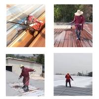 China Color Tile Steel Structure Renovation Water-based Paint Metal Protective Coating Anti-rust Paint for sale