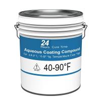 China 24 Hours Cure Time Aqueous Coating Compound for 40-90°F Temperature Control for sale