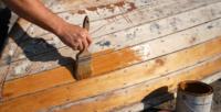 China Wooden boat anti-fouling water-based renewal paint mold and algae resistant old fishing boat renovation, seawater and salt spray resistant for sale