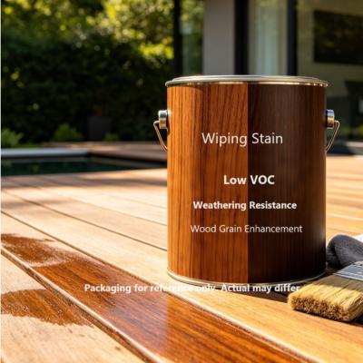 China Wood Grain Enhancement Wiping Stain Weathering Resistance Exterior Factory Direct for sale