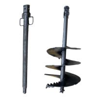 China Hydraulic Auger Drive Attachment with Tungsten Carbide-Tipped Drill Bit and ISO 13031 Quick Coupler for 5-20 Ton Excavators for sale