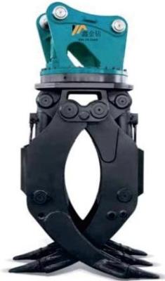 China Heavy-Duty Hydraulic Grab with High-Torque Grip, Wear-Resistant Steel, and 360° Free Rotation for Excavators for sale