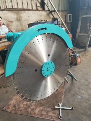 China Hydraulic Axial Disc Cutter with Diamond-Tipped Segmented Blades, 360° Rotation Mechanism & Dual Pressure Relief Valves for Precision Cutting for sale