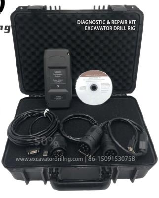 China Professional Heavy Equipment & Excavator Diagnostic Scanner Repair Tool Kit for sale
