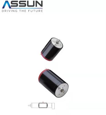China Carbon Graphite 24v Brushed Dc Motor 960mA Starting Current Coreless for sale