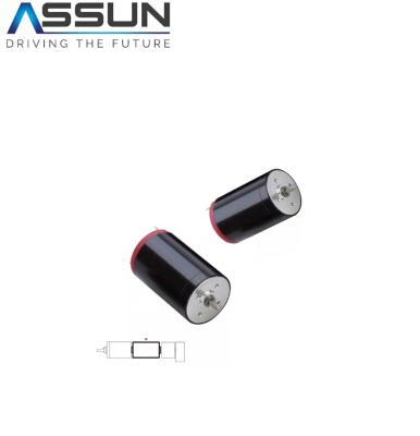 China 12v Dc Motor Carbon Brushes , 22mm Coreless Electric Motor 45 MA Current for sale