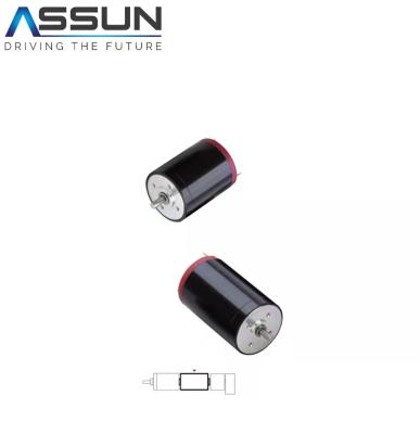 China DC Carbon Brush Motor.Graphite Brush Coreless DC Motor  L70mm D35mm12V24V48V for sale