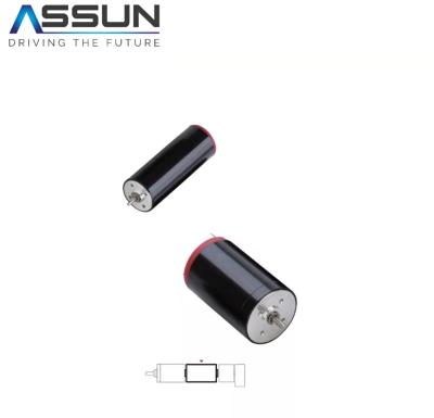 China DC Coreless Graphite Brush Motor12V24V48V D35mm L70mm  DC Motor Carbon Brush for sale