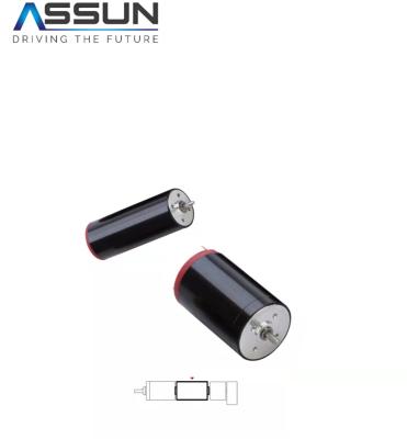 China 48V24V12V DC Coreless Graphite Brush Motor D35mm L70mm  Carbon Brush DC Motor for sale