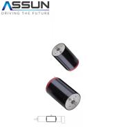 China DC Coreless Graphite Brush Motor Carbon Brushed DC Motor 12V24V48V D40mm L71mm for sale