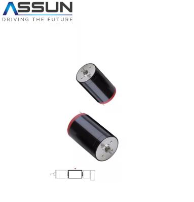 China DC Coreless Graphite Brush Motor Carbon Brushed DC Motor 12V24V48V D40mm L71mm for sale
