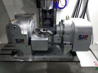 China Pneumatic Brake 5 Axis Rotary Table CNC Machine Tjr Tilting Index Turntable for sale