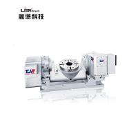 China Pneumatic Brake 5th Axis CNC Machine Rotary Table Tilting Index Turntable for sale