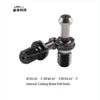 China Bt40 Cnc Milling Machining Parts 45 Degree Pull Stud Coolant For Tool Holder for sale