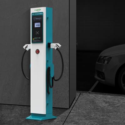 China OCPP RFID Card Commercial Ac Ev Charging Station CE TUV Certificate for sale