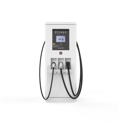 China 5m 22KW AC Charger Floor Stand DIN70121 CCS Electric Car Charger for sale