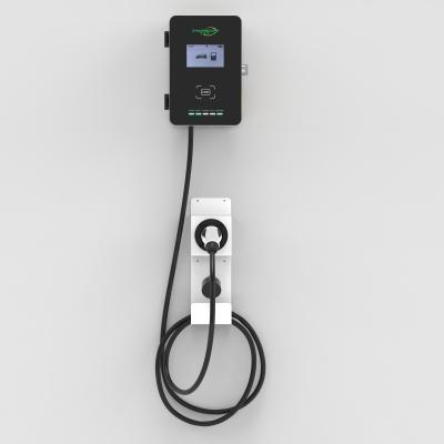 China 400V Electric Vehicle Home Charger OCPP 22KW 3 Phase Car Charger for sale