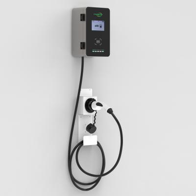 China GPRS Wallbox EV Charger Aluminum Alloy CE Type 2 Home Charging Point for sale
