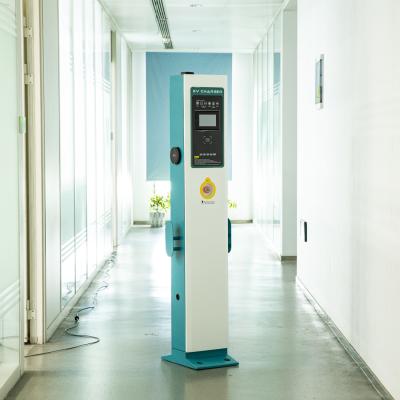 China 64A Commercial Electric Vehicle Chargers IP55 Schuko Plug for sale