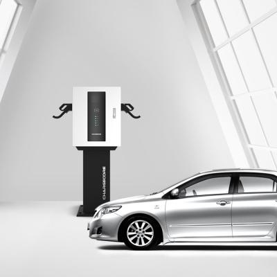 China 40KW DC Wallbox EV Charger Ethernet Public Electric Car Charging Stations for sale