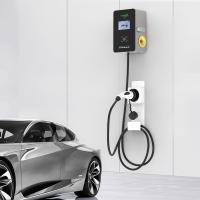 China Wall-mounted 50Hz/60Hz Aluminum Alloy 7KW Electric Car Charger for sale