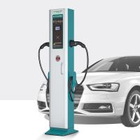China OCPP 2.0J AC EV Charger 4.2m Cable Floor Stand 43KW APP Control for sale