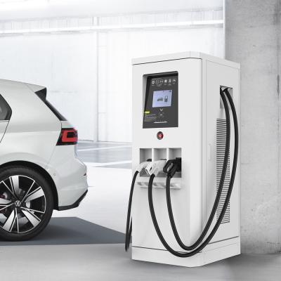 China Outdoor Double Triple Outlet DC Ev Charging Station CE UL for sale