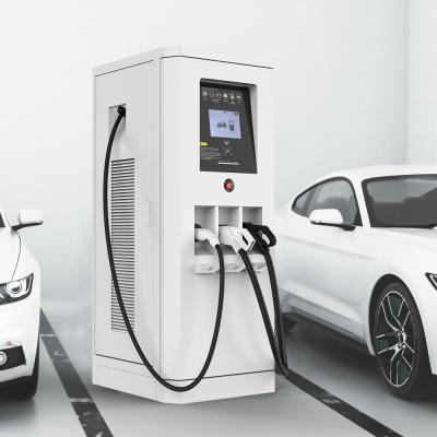 China Outdoor Waterproof Dc Fast Electric Vehicle Charging Station For Parking Lot for sale