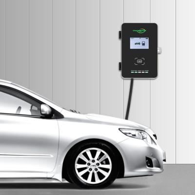 China Single Outlet Wallbox Level 1 Electric Car Charger For Home for sale