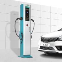 China Double Guns Commercial EV Charger 7kw 22kw 43kw for sale