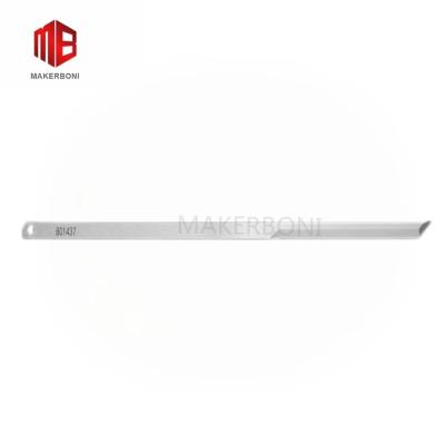 China 801437 High Speed Cutter Knife Blade for Lectra Q80/IX9/IH8 - 365.5x8.0x2.4mm Single Hole Replacement Blade for sale