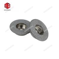 China N09.0002S002 White Grinding Wheel for FK PGM Cutter Machines - High-Quality Abrasive Stone for Textile Manufacturing for sale