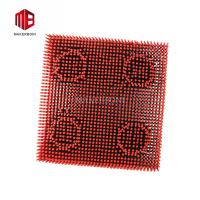 China Vector VT5000/VT7000 Red Nylon Lectra Bristle 90×95×42mm - OEM Parts 130297 & 702583 for Cutting Machines for sale