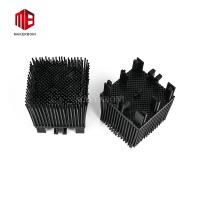 China N06.0001S1839-N Black Bristle Brush for FK PGM Cutter Machines - 101.5×101.5×40.64mm Cutting Surface for sale