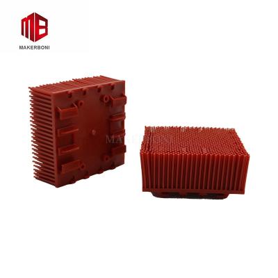 China Red Nylon Bristle Blocks 130297 702583 for Lectra Vector VT5000 VT7000 Cutter Machines - Heavy-Duty Fabric Cleaning Components for sale